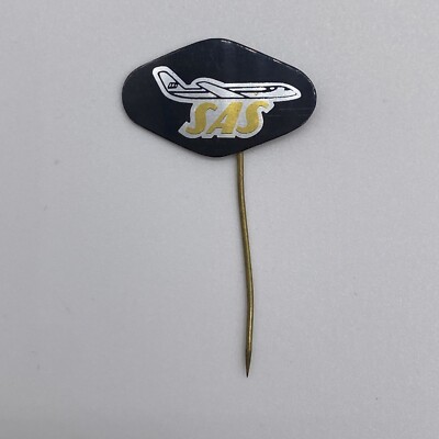 Vintage SAS Aircraft Airplane Advertising Hat Lapel Stick Pin | eBay