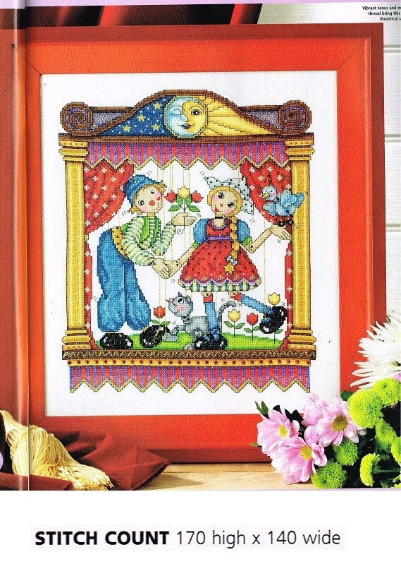 PUPPET THEATRE - CROSS STITCH PATTERN ONLY ALS - V | eBay