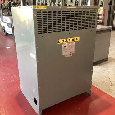 Square D 3 Phase Dry Type Transformer 150 Kva 480 Delta - 208Y/120 Nema ...