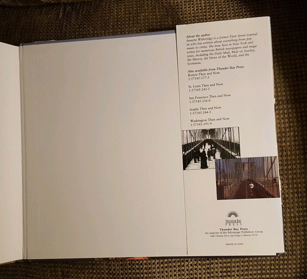 NEW YORK ~ THEN and NOW ~ Annette Witheridge 2001 Photography ...