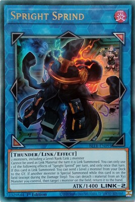 YU-GI-OH CARD BLTR-EN095 SPRIGHT SPRIND ULTRA RARE MINT | eBay UK