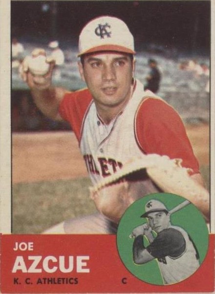 1963 Topps - Semi-High # #501 Joe Azcue for sale online | eBay