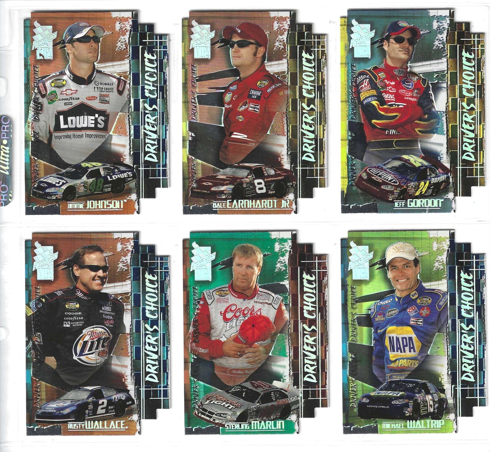 2004 VIP--DRIVER'S CHOICE DIE-CUT--#DC4 Rusty Wallace BV$6!--ONE CARD ...