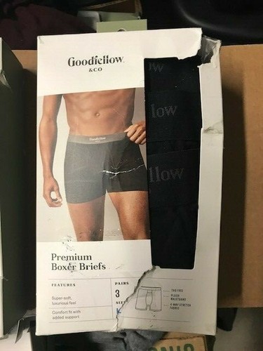 GOODFELLOW NEW 3 PREMIUM BOXER BRIEFS choice of sizes S/M/L/XL/XXL | eBay