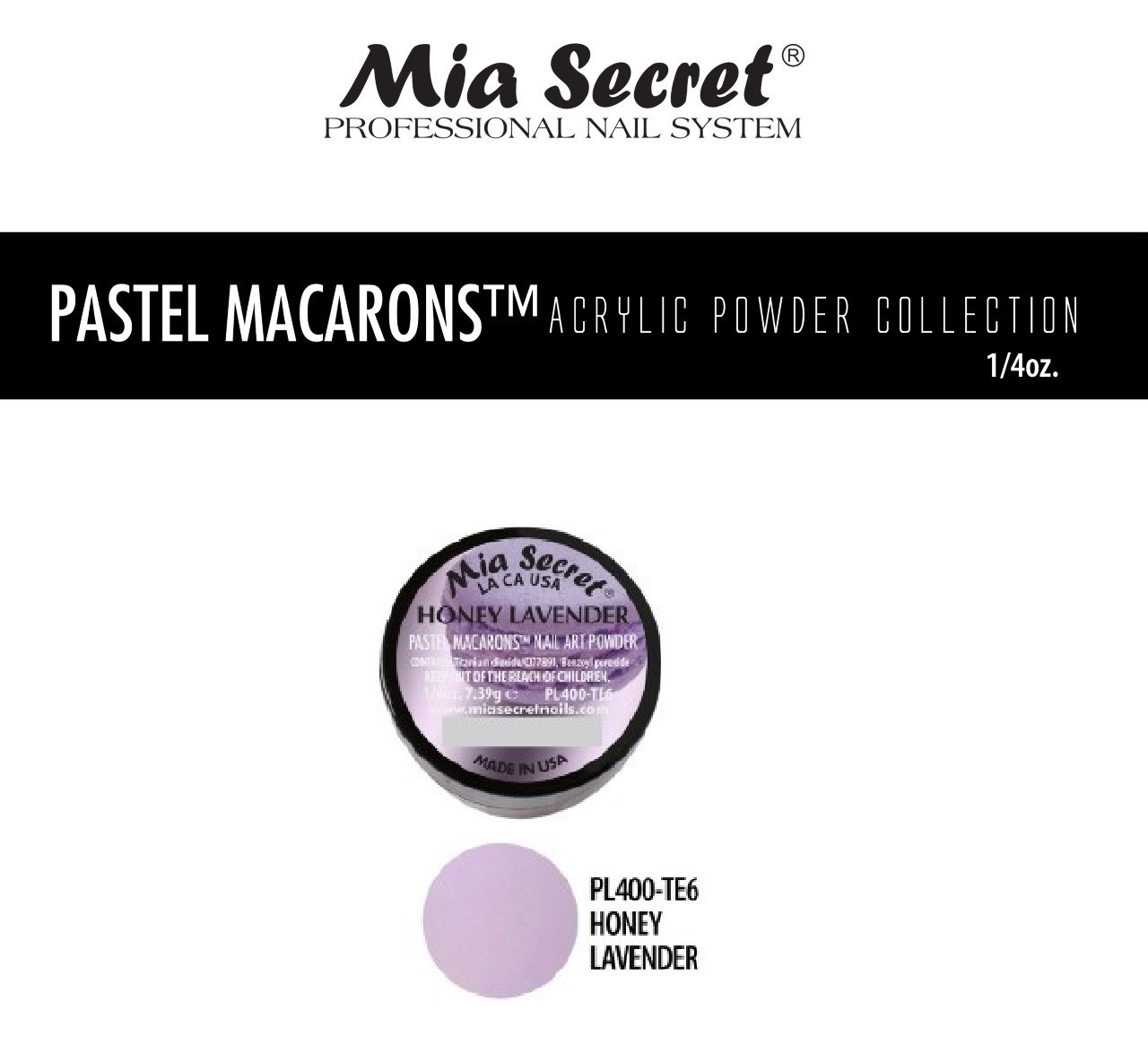 Mia Secret ACRYLIC POWDER - PASTEL MACARONS 6pcs OR SINGLE - 2018 ...