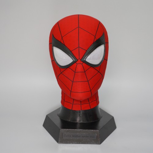 1:1 Replica PS4 Spider-Man 3D Mask Full Helmet Cosplay Spiderman ...