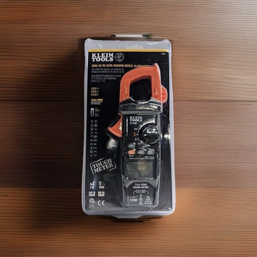 Klein Tools CL800 AC/DC True RMS Auto-Ranging Digital Clamp Meter ...