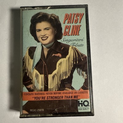 Patsy Cline-Songwriters Tribute- Cassette Tape MCA 1986 | eBay