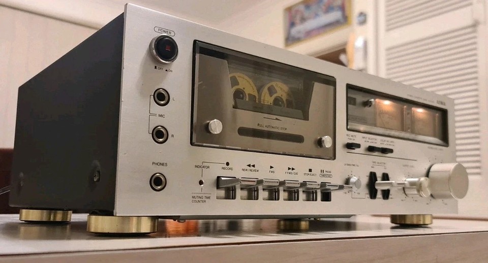 VINTAGE AIWA 1978 CASSETTE TAPE DECK PLAYER/MADE IN JAPAN | eBay