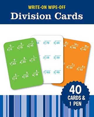 Write-On Wipe-Off Division Cards (W..., Flash Kids Edit 9781411471122| eBay