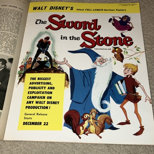 Kine Weekly 1963. Enid Blyton, The Beatles, Sword In The Stone. Hayley ...