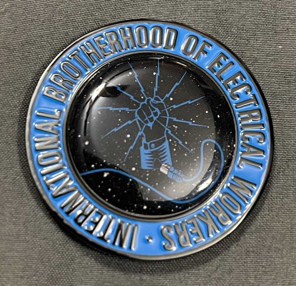 IBEW Challenge Coin Telecommunications Satellites Orbit Earth Connect ...