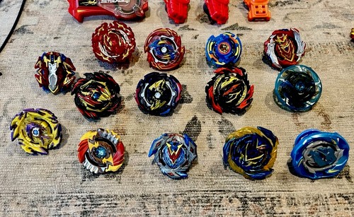 Beyblade Burst Turbo Spinning Tops Set with Launchers | eBay