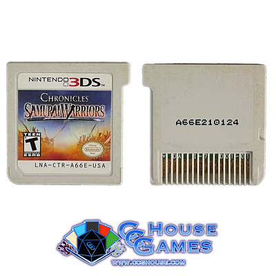 Samurai Warriors: Chronicles - Nintendo 3DS Cartridge Only Authentic ...