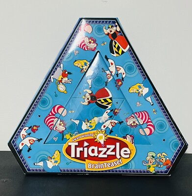 2007 Mega brands Triazzle Alice In Wonder Land Brain Teaser Puzzle Rare ...