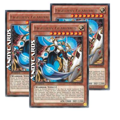 3x LIGHTRAY GEARFRIED (Gearfried Raggiodiluce) • Rara • GAOV EN034 ...