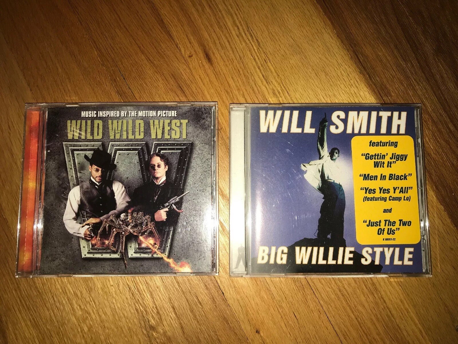Will Smith CD lot of 2 Big Willie Style and Wild Wild West rap hip hop ...