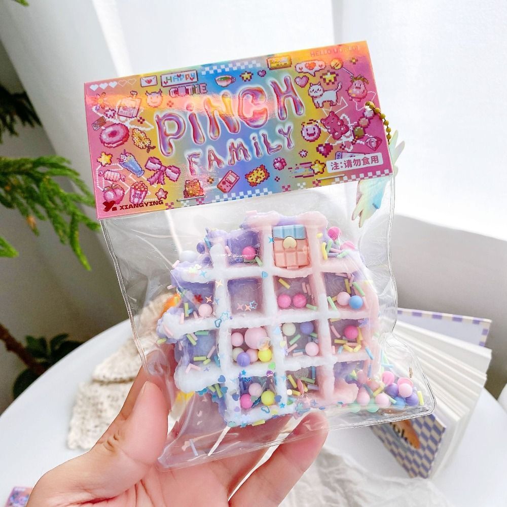Rainbow Fancy Fake Food Bling Bling Girls Teenage Item Artificial ...