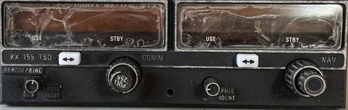 King KX-155 aviation nav-comm NAV/COM radio | eBay