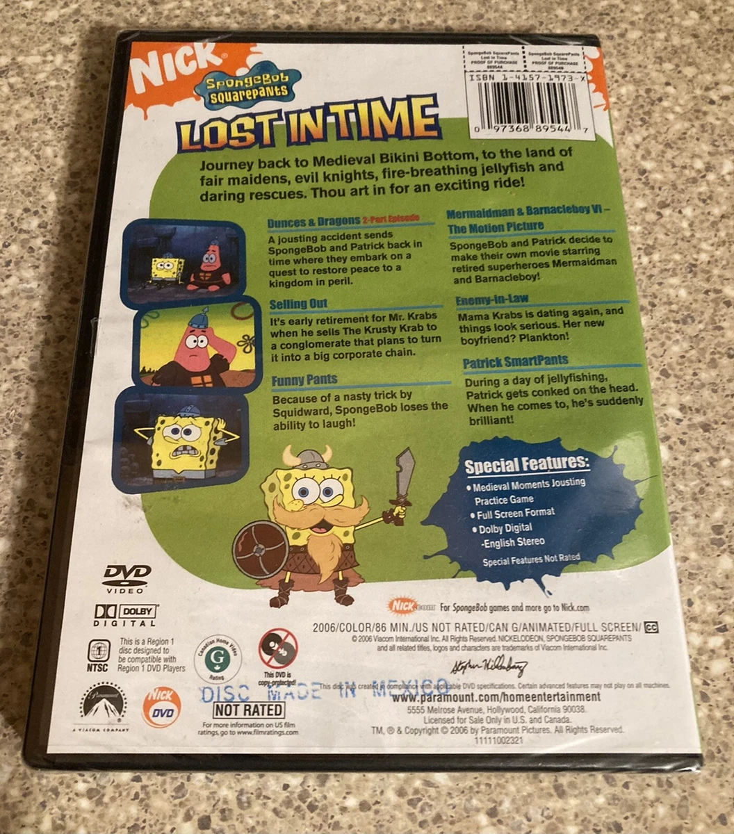 Spongebob Dunces And Dragons Book