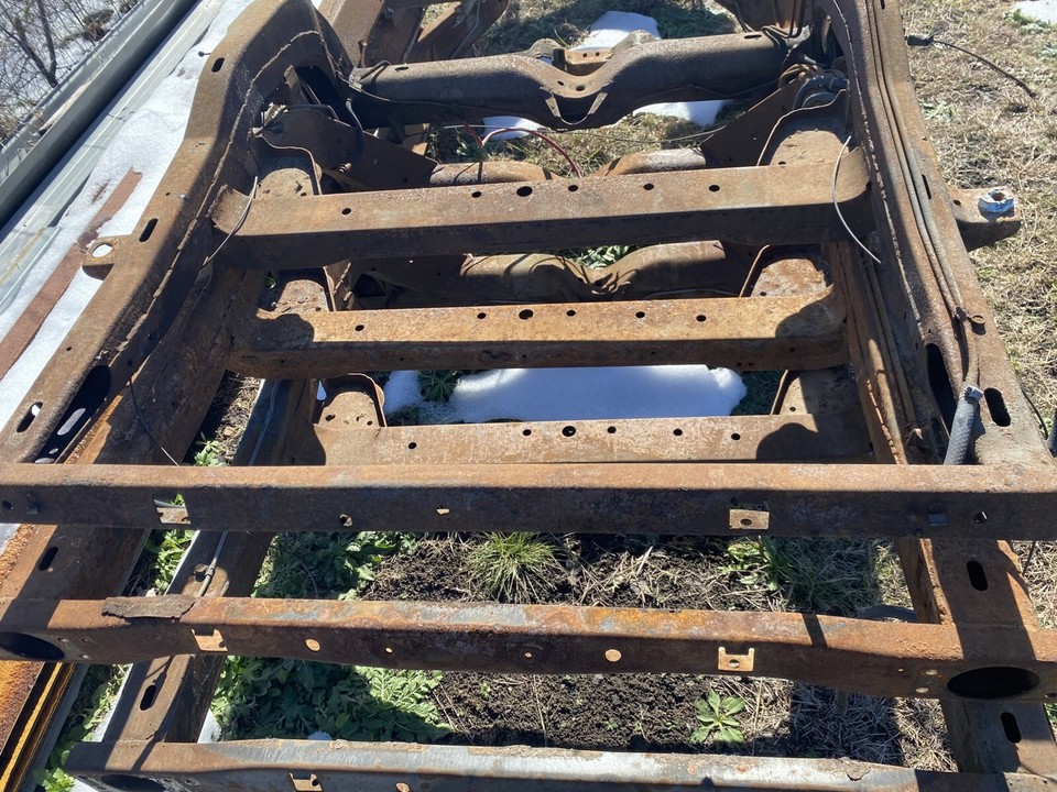 1968 C3 Corvette Chassis Frame For Manual Transmission Top Frame In ...