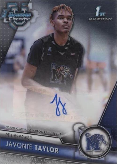 2023-24 Bowman University Chrome - Chrome Prospect Autographs Javonte ...