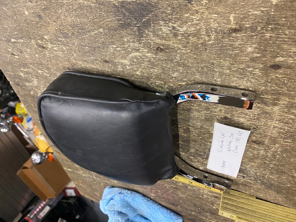 1982-2003 Harley-Davidson Sportster Dyna FXR OEM Sissybar Backrest Pad ...