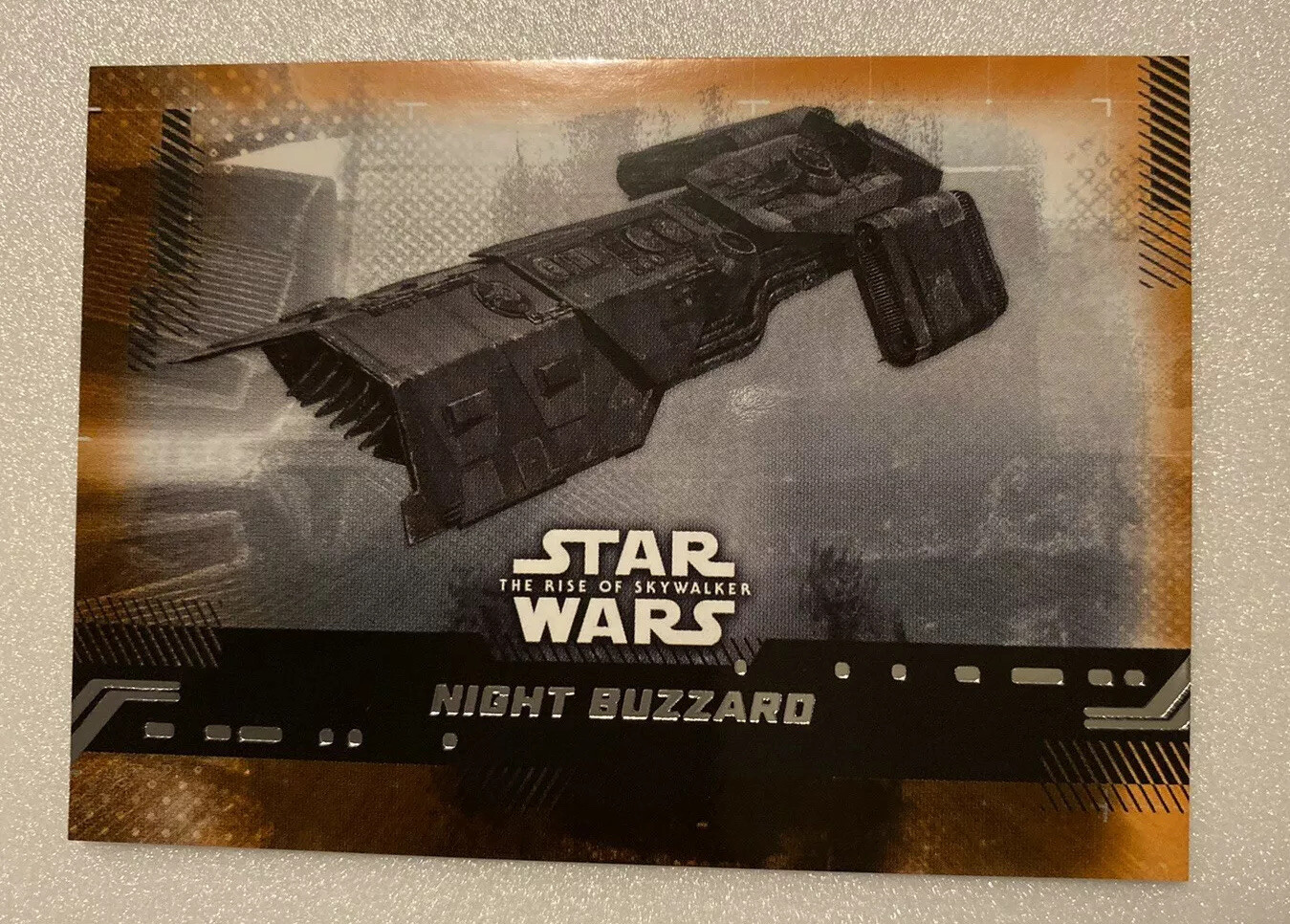 2019 Topps Star Wars Rise Of Skywalker #54 Night Buzzard Orange ...