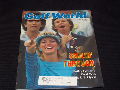 1985 JULY 19 GOLF WORLD MAGAZINE - KATHY BAKER FRONT COVER - E 5591A | eBay