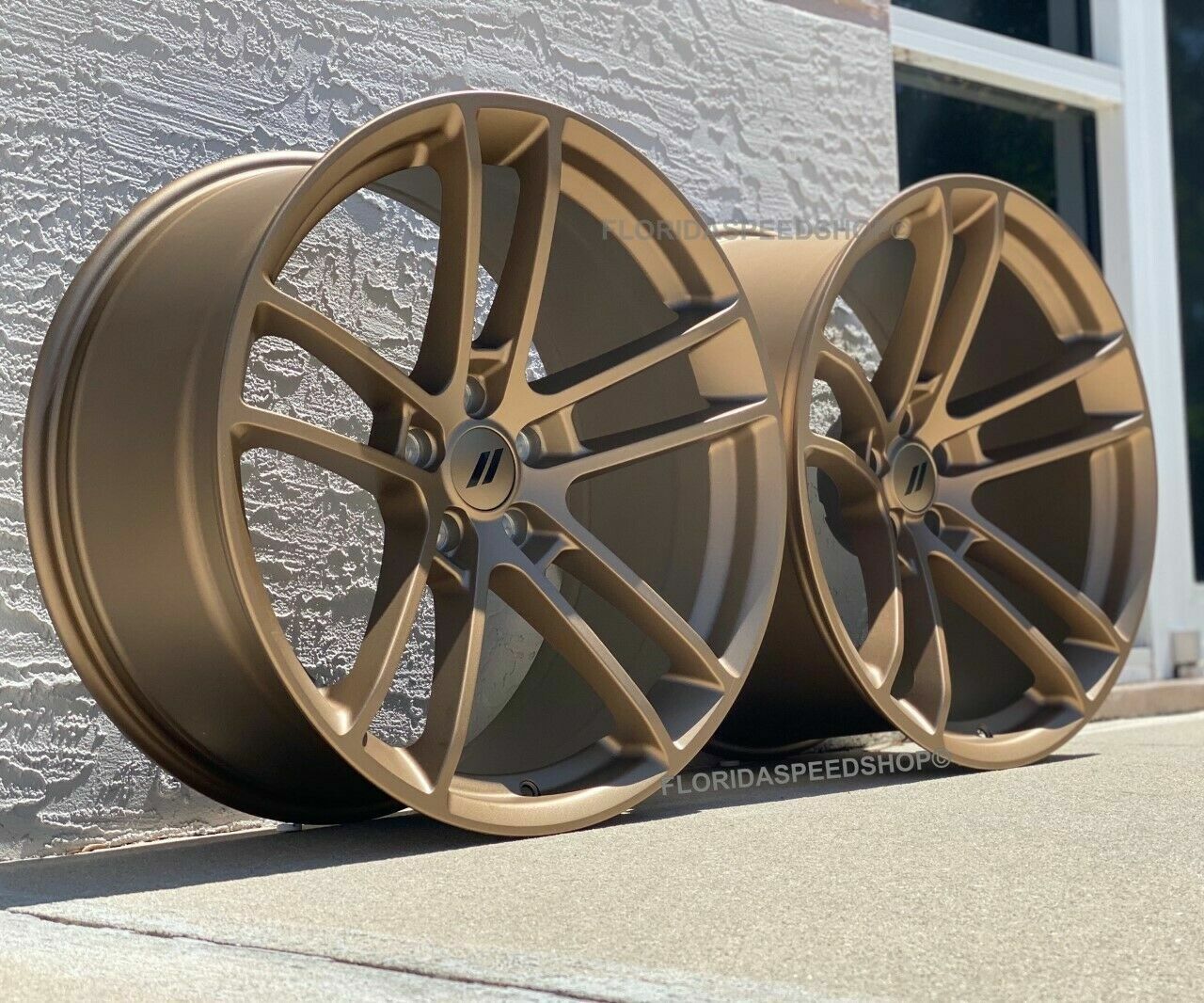 Dodge Matte Bronze Hellcat Wheels 20x9/20x11 Widebody 2 Style ...