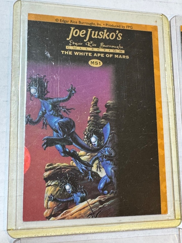 FPG JOE JUSKO EDGAR RICE BURROUGHS METALLIC STORM CHASE CARD SET OF 6 ...