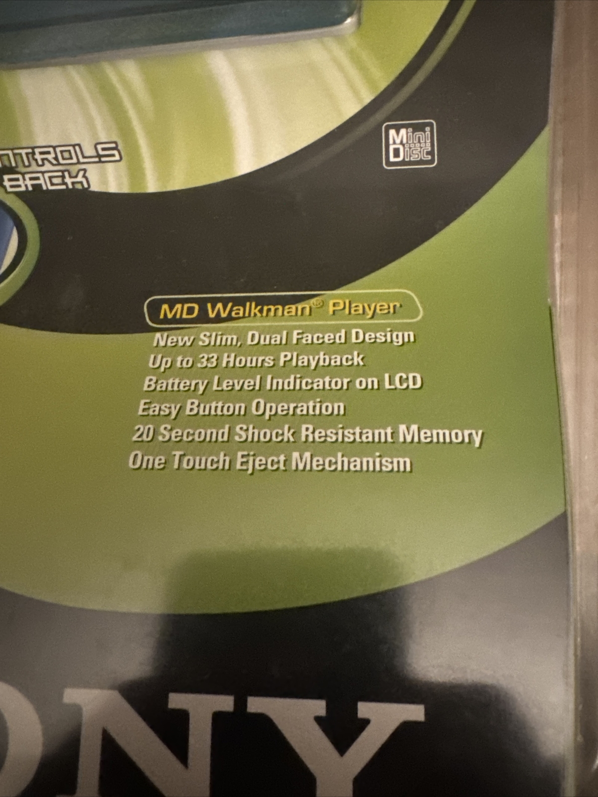 Sony MD Walkman Mz-e300 Blue Player With Headphones for sale online | eBay
