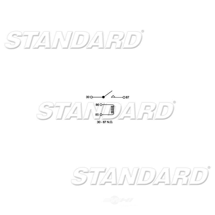 Standard Motor Products Ignition 30 Amp 4 Terminal Multi-Purpose Relay ...