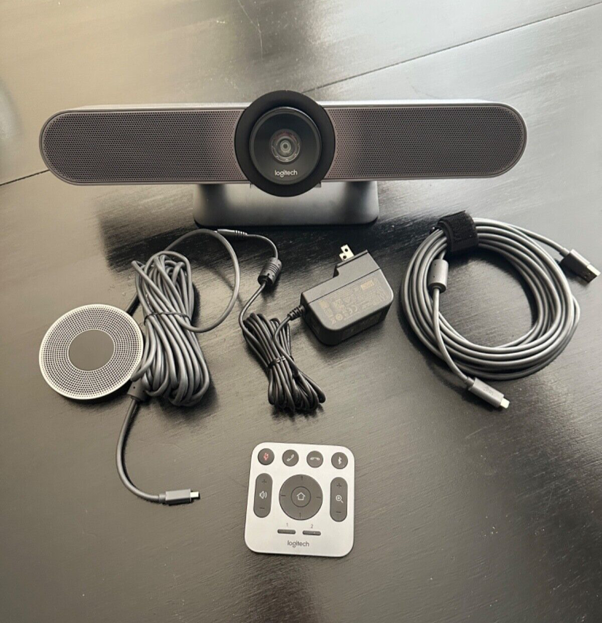 Logitech Meetup + Expansion Mic Audio Conferencing System 960-001201