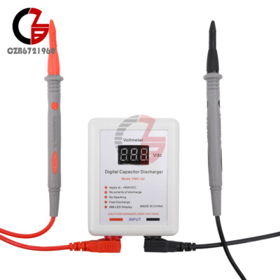 Digital Capacitor Discharging Pen Discharger Protection with Voltmeter ...