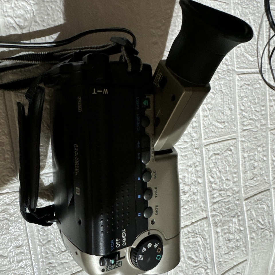 Canon ES270 8mm Video8 Camcorder VCR Player Camera Video Transfer Works ...