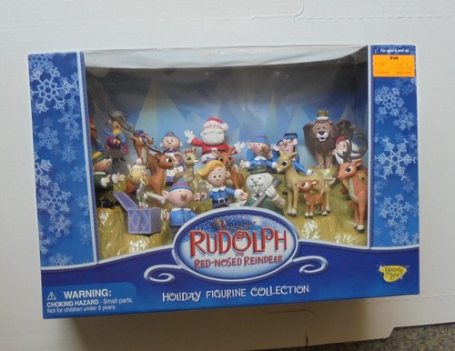 Rudolph The Red Nosed Reindeer Misfit Holiday Figurine Collection 24 ...