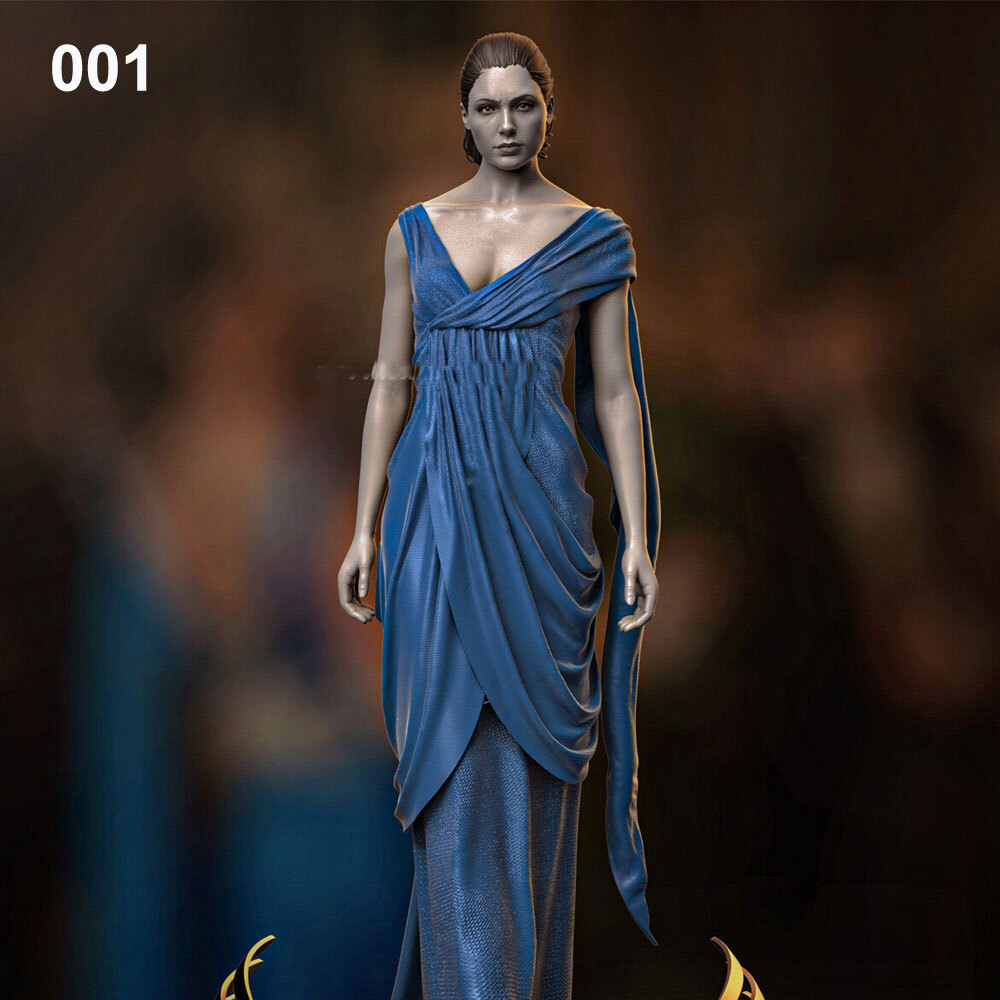 Beauty Woman 1/4 3D Printing Model Kit Unpainted Unassembled 49cm GK ...