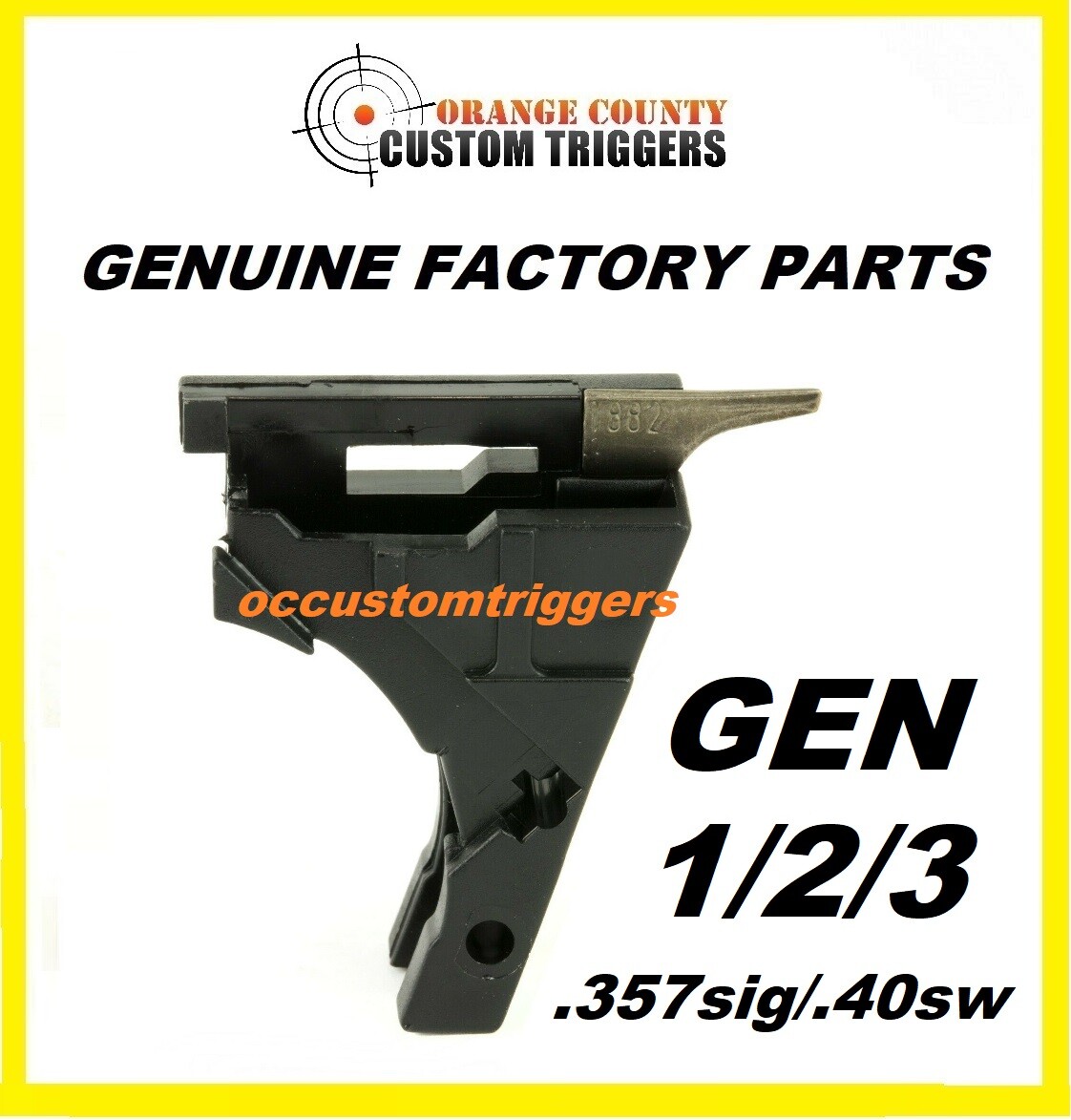 Glock OEM Trigger Housing SP01896 Gen 1-3 40SW/.357 22 23 24 27 31 32 ...