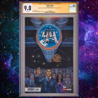 CGC 9.8 SS Letter 44 #1 signed by Soule & Alburquerque 2013 optioned | eBay