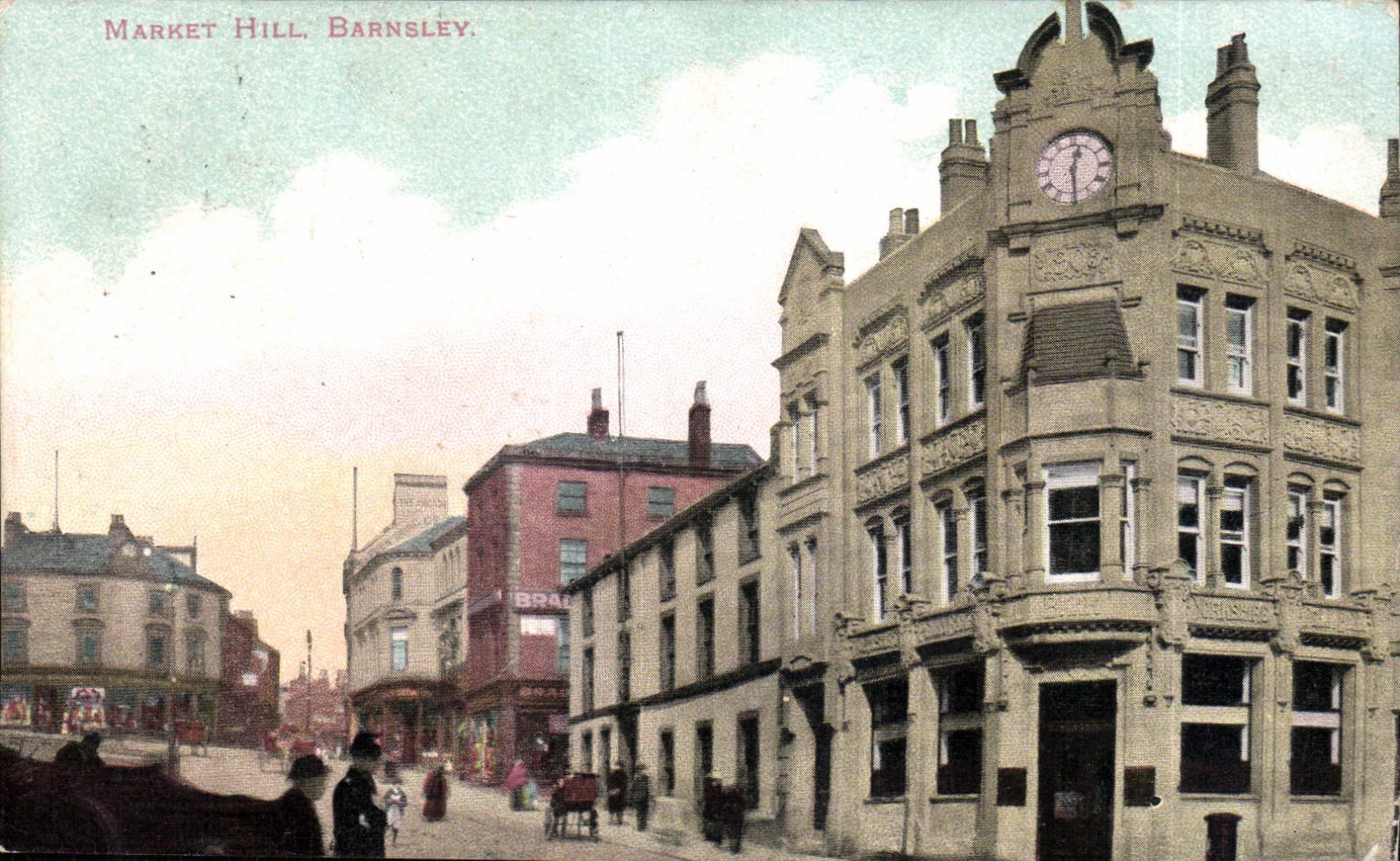 Barnsley. Market Hill. | eBay UK