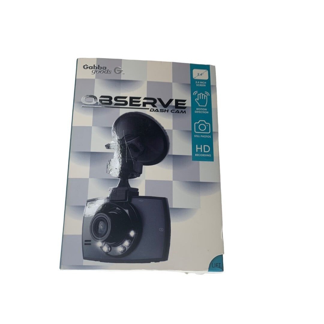 Gabba Goods Dash Cam HD 2 4 Inch Screen Witness Vehicle Dashboard ...