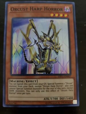 ORCUST HARP HORROR *** SUPER RARE MINT/NM OP11-EN007 YUGIOH! | eBay