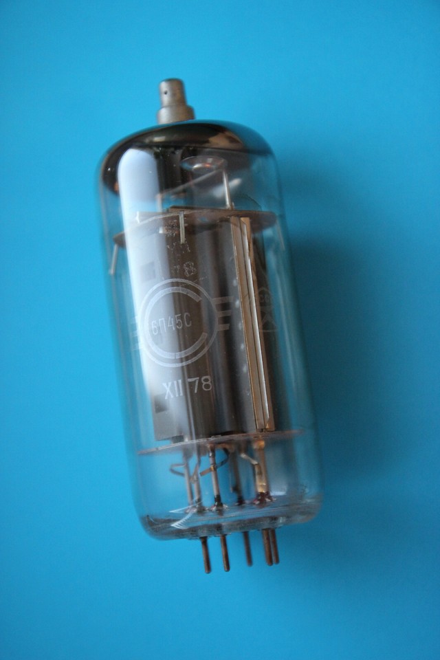 6P45S tube =EL509, EL519, 6K6G Svetlana Output Beam Tetrode 1pcs | eBay