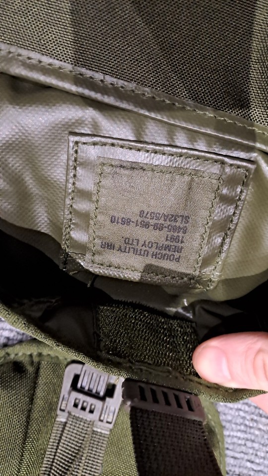 Genuine British Army Military Issue Surtplus Olive Green PLCE Webbing ...