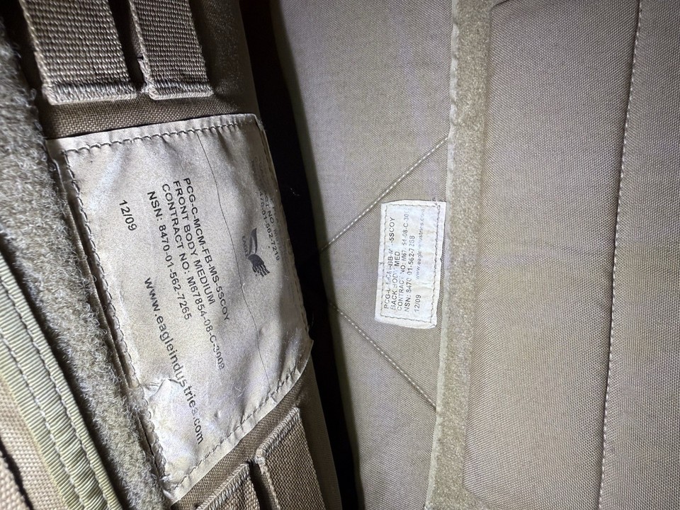 Eagle Industries Medium Scalable Plate Carrier SPC for USMC | eBay