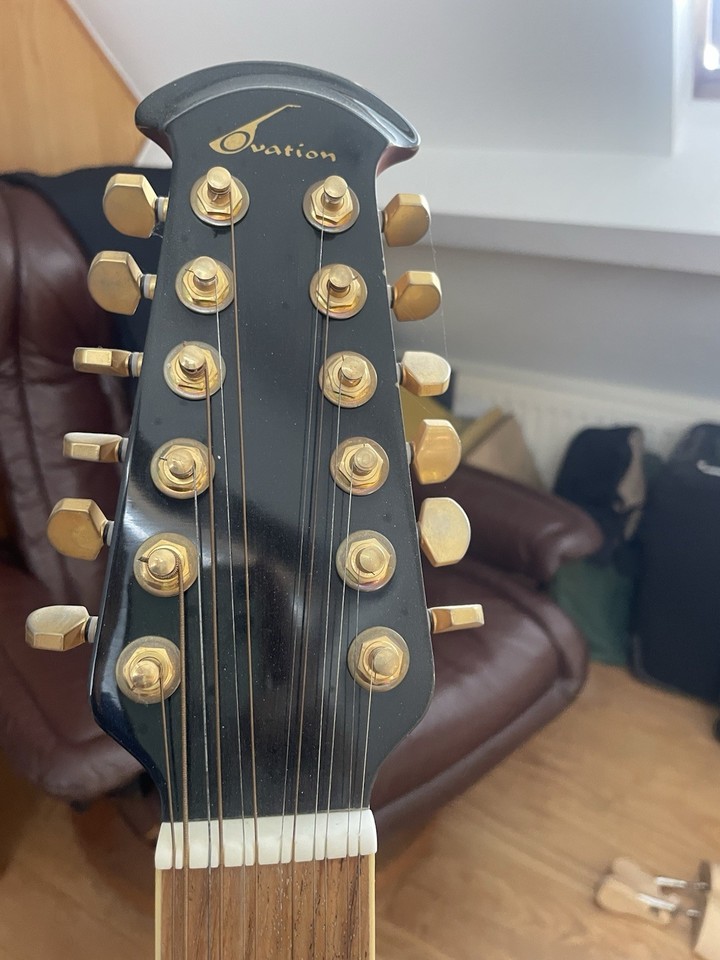 Ovation 12-String Electro-Acoustic Guitar – Great Condition | eBay UK