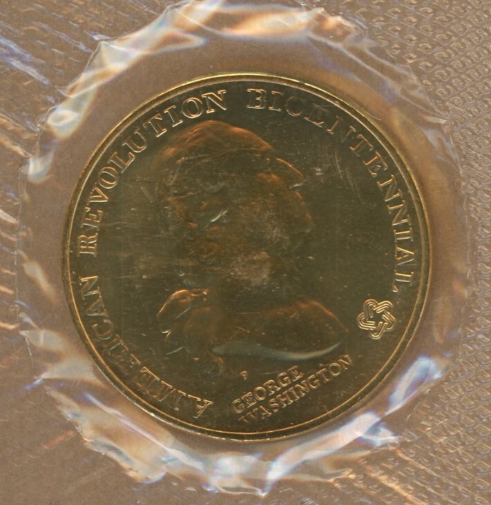 1776-1976 American Revolution Bicentennial Coin (P) Washington Sons Of ...