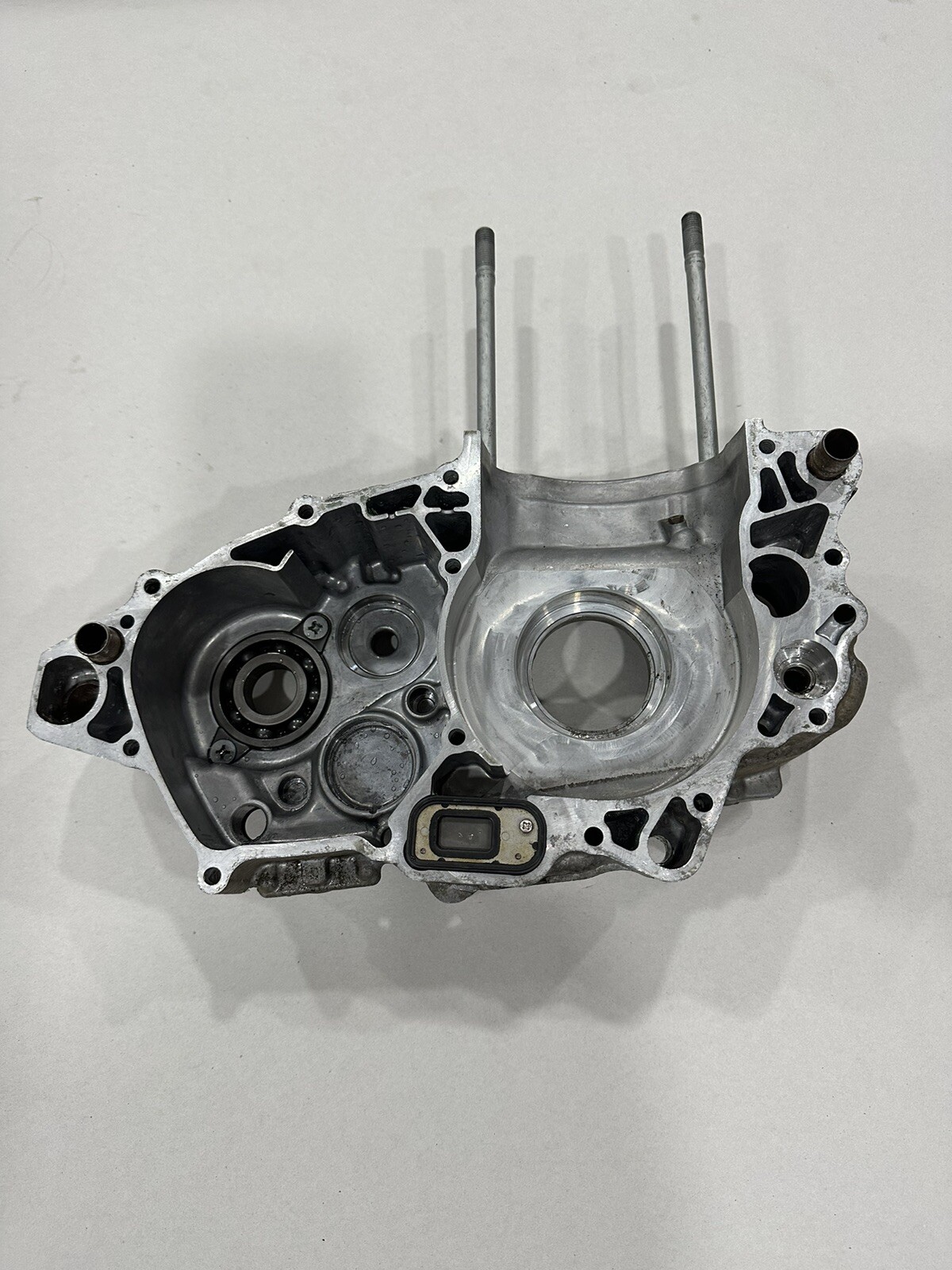 2006-2008 Honda CRF450R Left Engine Crankcase Case Block Bottom End ...