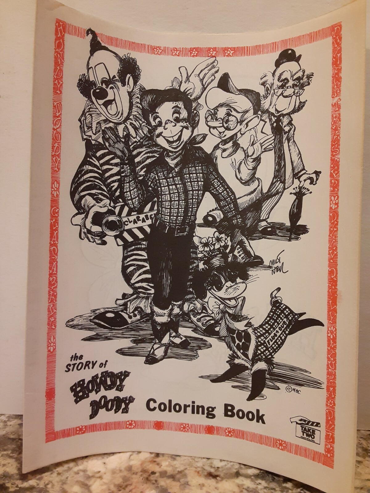 The Story Of Howdy Doody Coloring Book Milt Neil | eBay